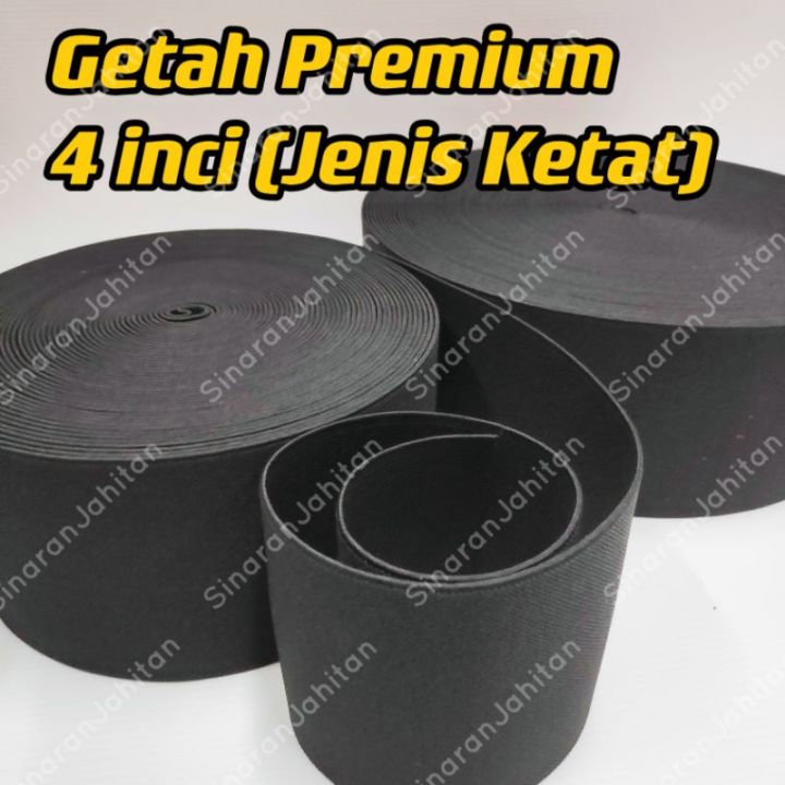 Getah 4" Kualiti Elok(Jenis Ketat) 4 inches Premium Elastic Getah 4 ...