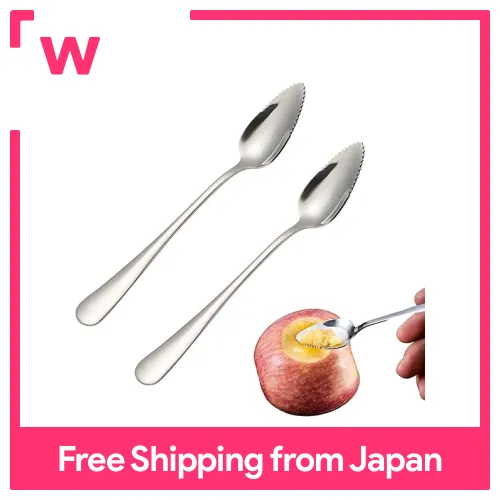 Coollooda Spoon 2 Grapefruit Spoons Serrated Stainless Steel Easy to ...