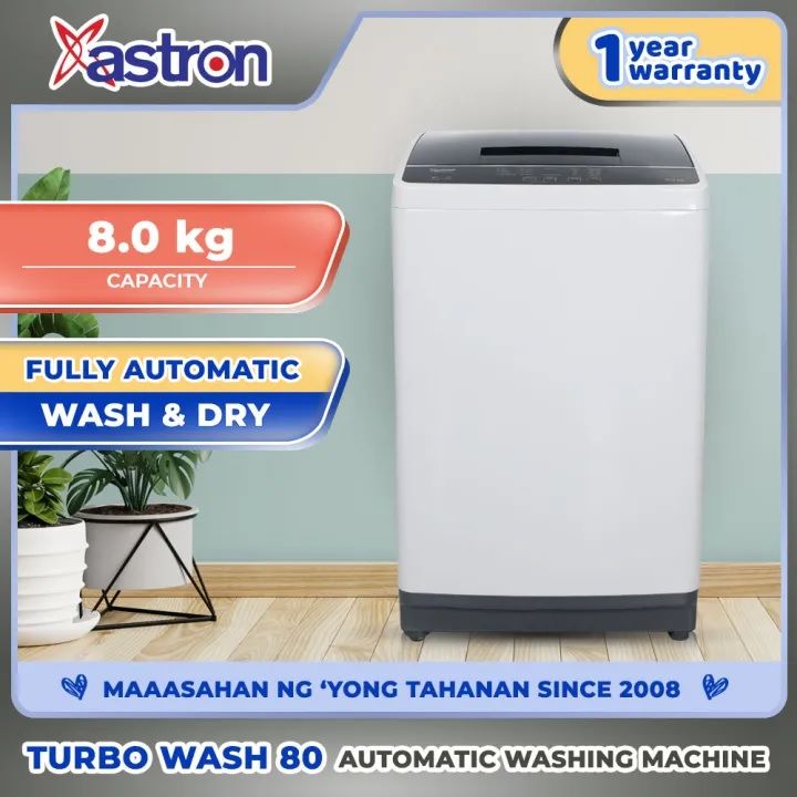 Astron Washing Machine TURBOWASH-80 | Automatic Washing Machine (Wash ...