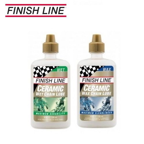 น้ำมันหยอดโซ่ FINISH LINE CERAMIC แบบเปียกและแห้ง Ceramic Wet Chain ...