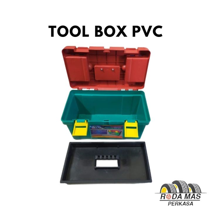 Rm - TOOL BOX PVC BESAR MPH PRO / TOOLBOX KOTAK PERKAKAS KUNCI TANG OBENG | Lazada Indonesia