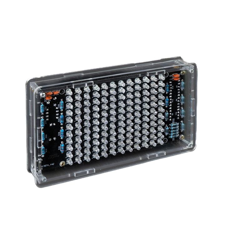 LIUMILAC 1pcs 5V LED Music Spectrum Kit DIY Voice-Controlled Dynamic ...