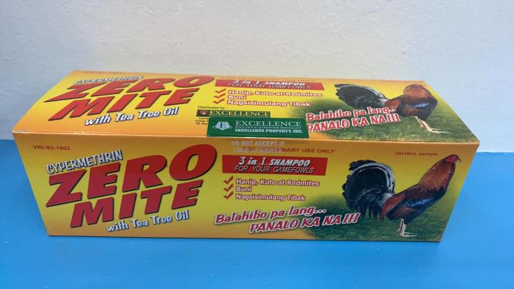 Zero Mite Shampoo 10 ml x 24 sachet | Lazada PH