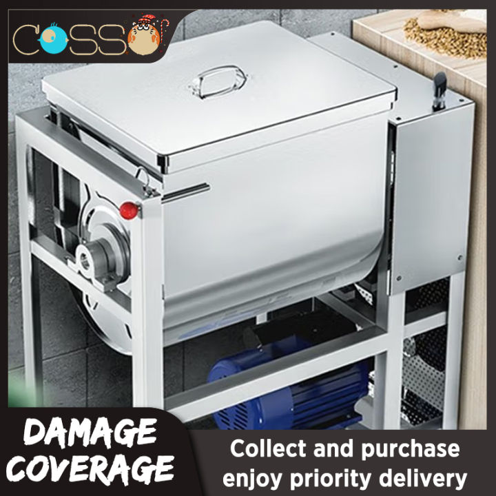 [COD] [3 months warranty] Dough machine commercial 5/15/25kg automatic kneading noodles mixing ...