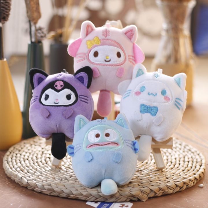 Ns3 จี้ตุ๊กตา Sanrio Cat Series Kuromi Melody Cinnamoroll Hangtodon ของ ...