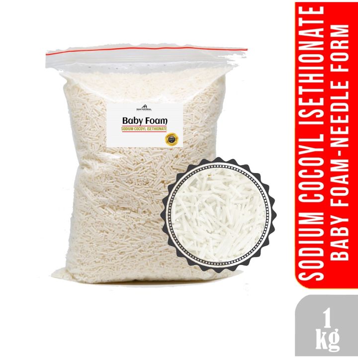 Sodium Cocoyl Isethionate SCI-85 Needle Form (Baby Foam) 1kg Low-Price | Lazada PH