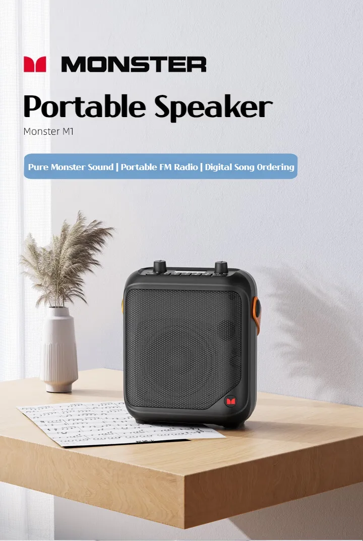 Monster M1 Portable Bluetooth Speaker | CyberDeals.lk - Ultimate Online ...