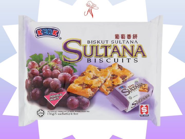Biskut Sultana 27g x 5's | Hup Seng Sultana Biscuits Huat Tiong | Lazada