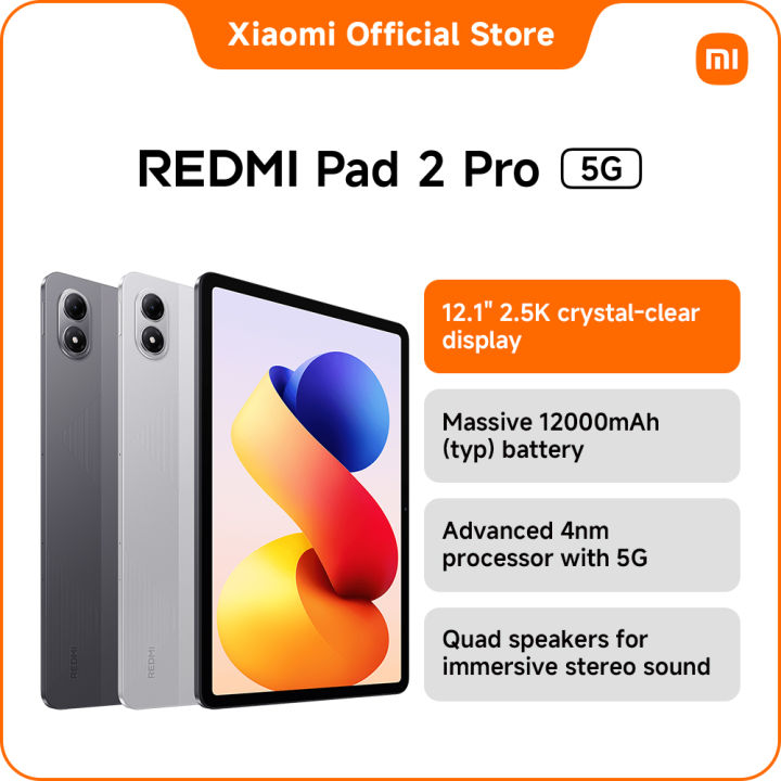 Xiaomi REDMI Pad 2 Pro 5G | 8GB+256GB, 12.1" 2.5K crystal-clear display ...