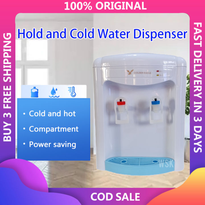 Water Dispenser Desktop Golden Eagle Table Top HOT & Warm Water ...