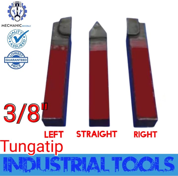 Tungatip Carbide Tip 9.5mm (3/8") Straight, Left OR Right Sold Per ...