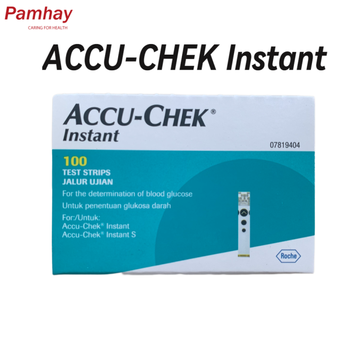 Accu-Chek Instant Strips: Accurate Blood Sugar Monitoring till 09/2026 ...