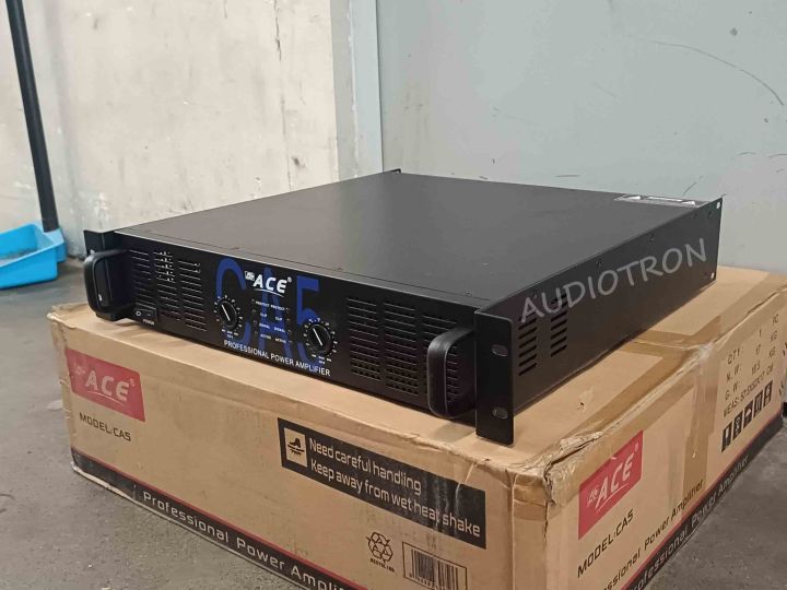 Power Amp ACE CA5 2400 Watts Professional Powered Amplifier | Lazada PH