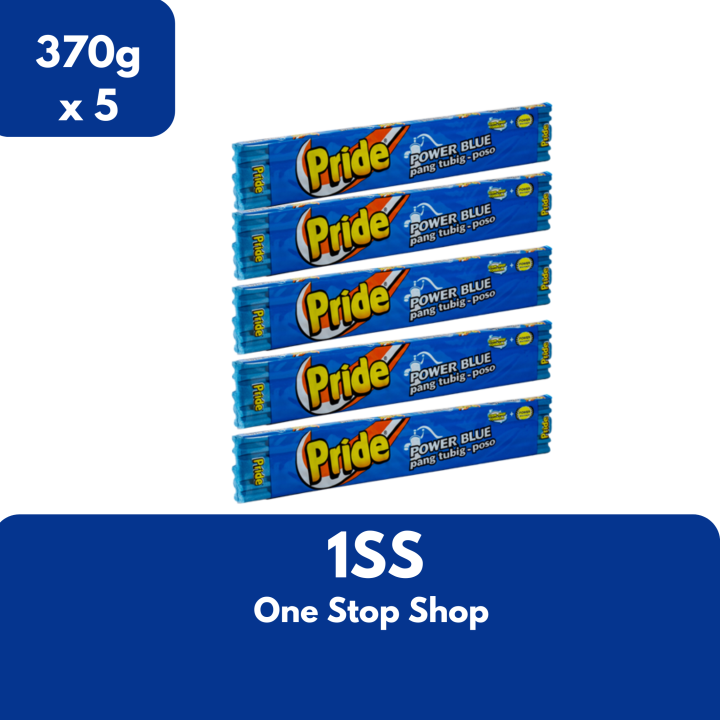Pride Power Blue Detergent Bar, 370g set of 5 | Lazada PH