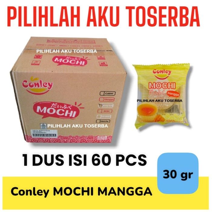 Conley MOCHI Rasa MANGO / MANGGA - ( HARGA 1 DUS ) | Lazada Indonesia