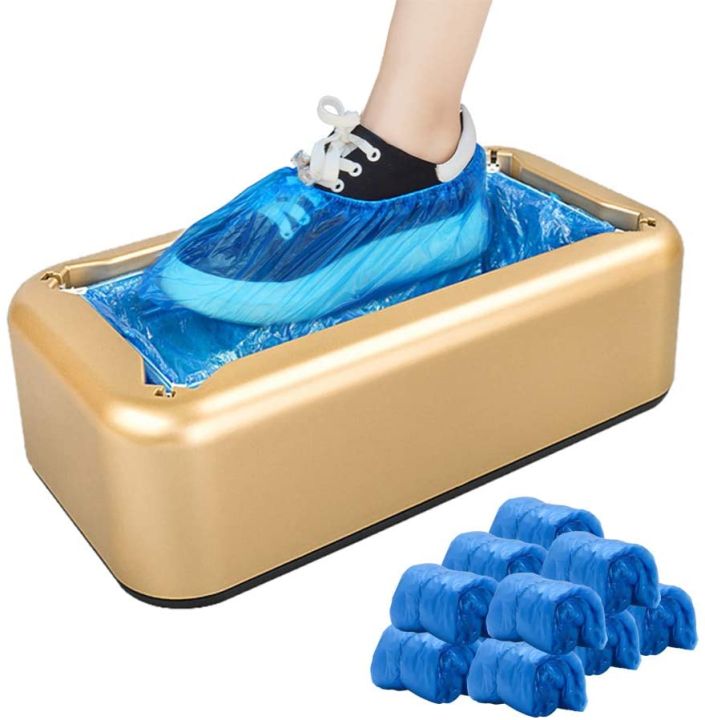 Automatic T Buckle Shaped Disposable Shoe Cover Dispenser Machine ...