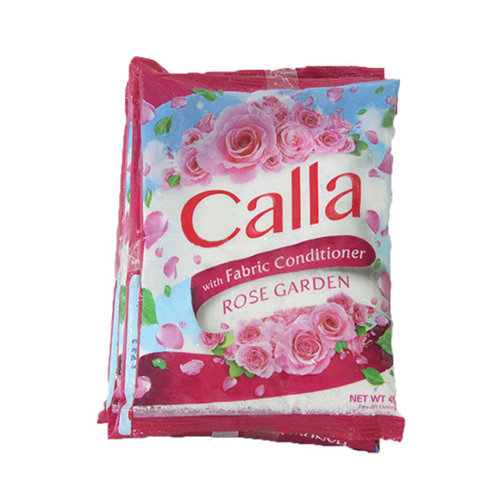 Calla Laundry Detergent Powder Rose Garden 45g x 6s | Lazada PH