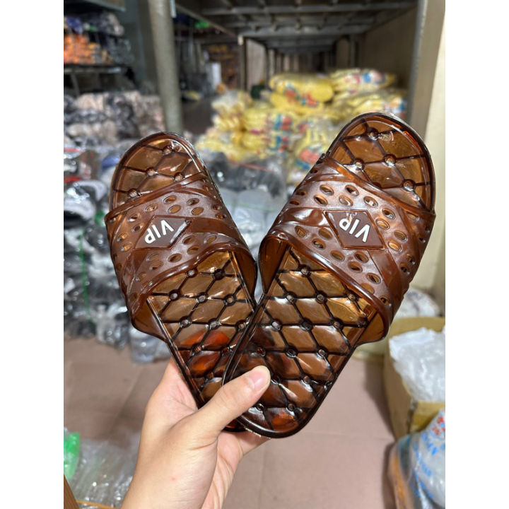 Dép Mang Trong Nhà Nữ Đế Chống Trượt Cao cấp, Dép Vip Nhựa Đi Nhà Tắm ...