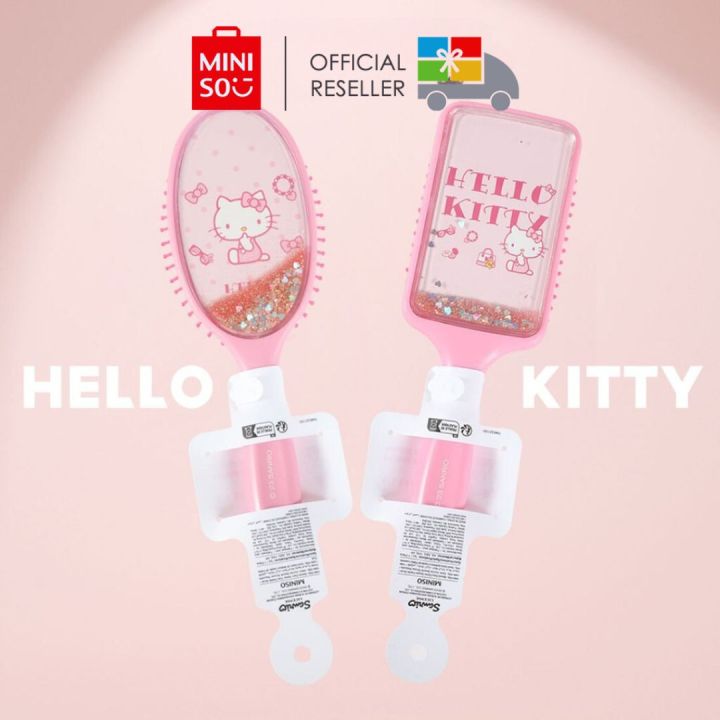 MINISO X SANRIO Sisir Rambut Hello Kitty Collection Massage Hair Comb ...