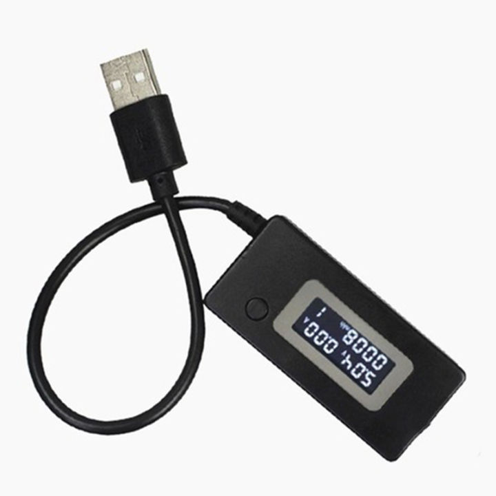 Portable doctor Voltmeter Mobile power charger detection Voltmeter LCD ...