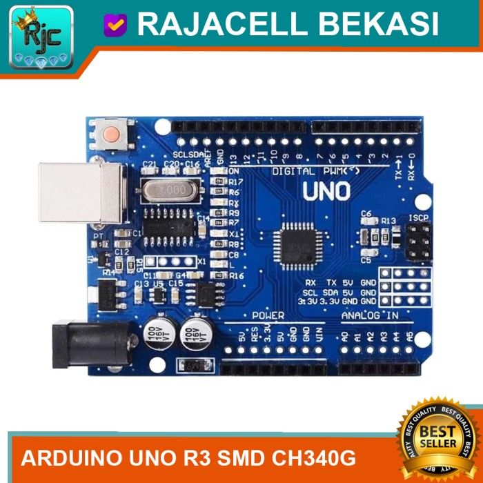 Uno R3 Atmega328 CH340G High Quality Ardiano Board | Lazada Indonesia