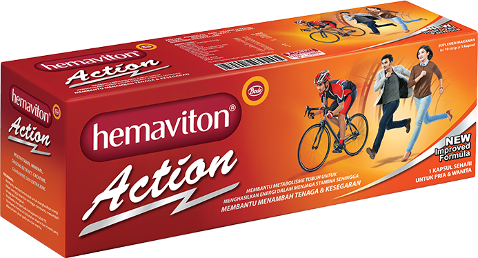 Hemaviton Action Multivitamin Kapsul | Lazada Indonesia