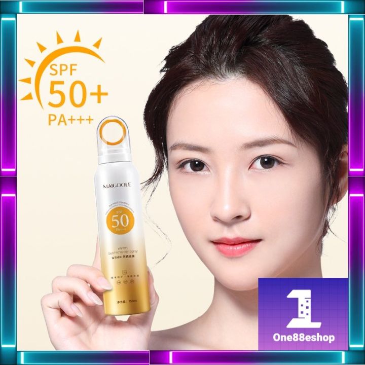 MAIGOOLE All Day Light Sunscreen Mist SPF50 PA++ Moisturizer/Whitening ...