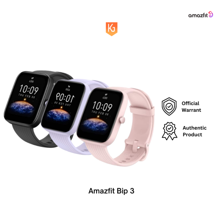 รับประกันศูนย์ไทย Amazfit Bip 3 | Lazada.co.th