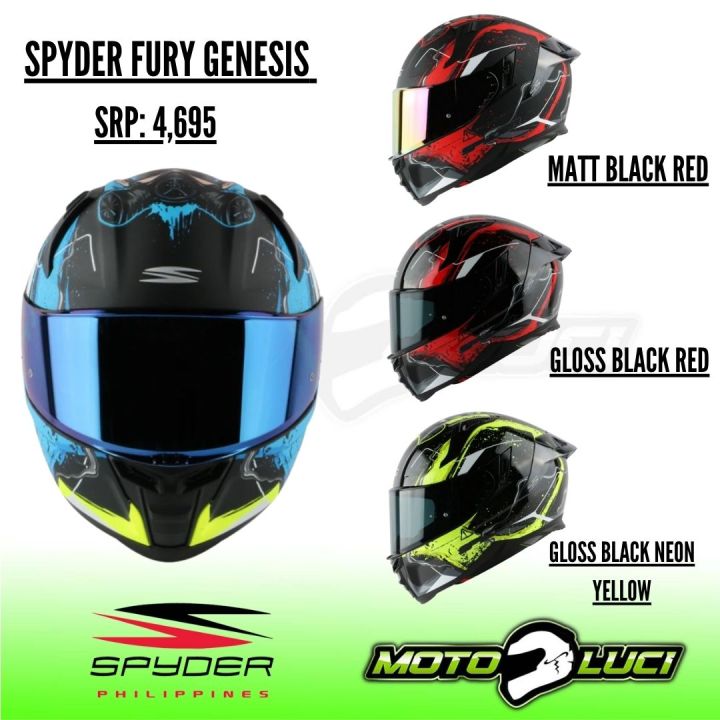 Spyder Spy Fury Genesis Helmets | Lazada PH