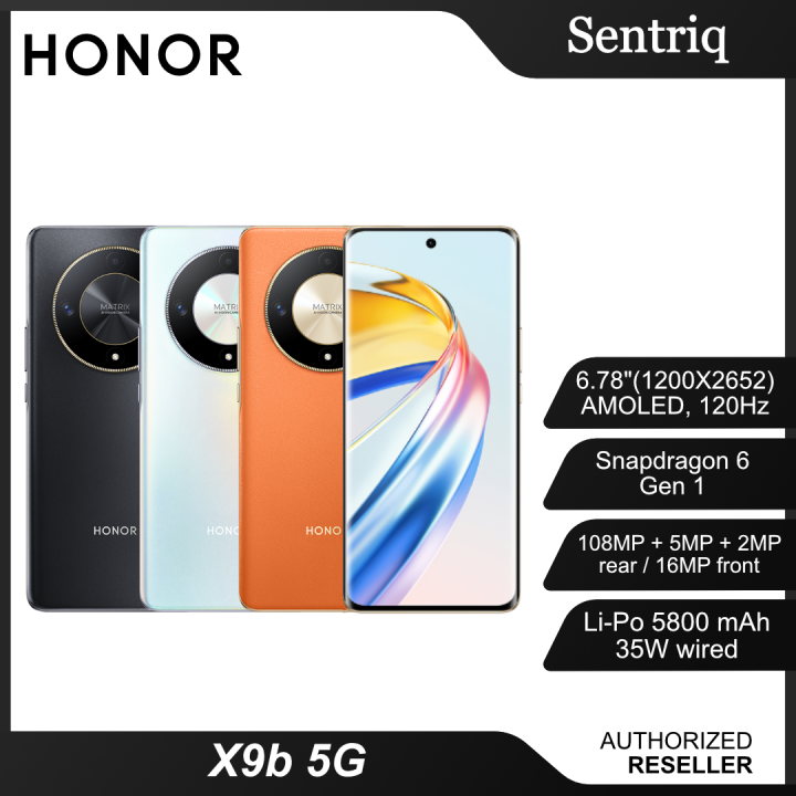 Honor X9b 5G Smartphone 12GB RAM 256GB (Original) 1 Year Warranty by Honor Malaysia | Lazada