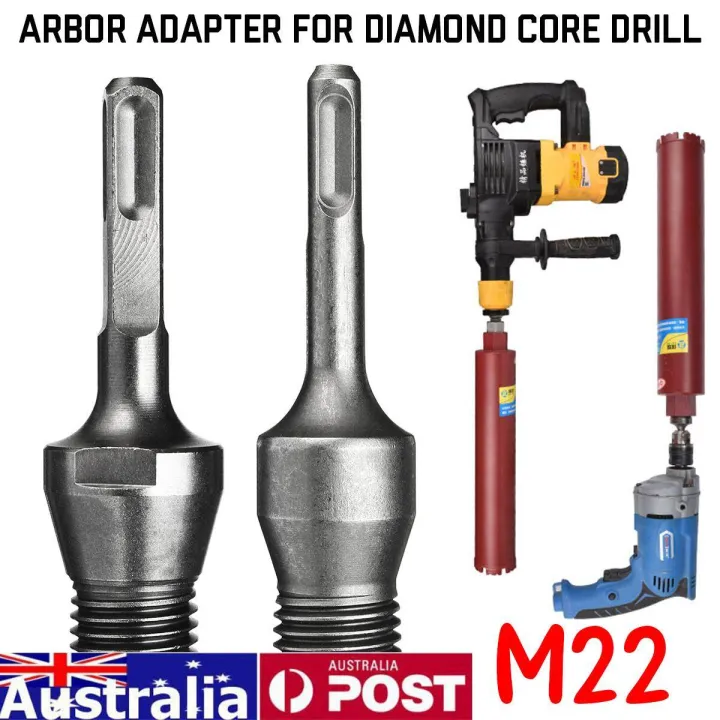 SDS Plus Arbor Adapter For Electric Hammer M22 Diamond Core Wet - Round ...