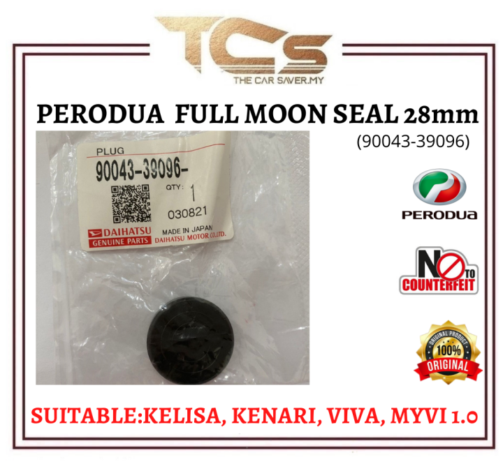 ORIGINAL PERODUA KELISA, KENARI, VIVA, MYVI 1.0 - FULL MOON SEAL 28mm ...
