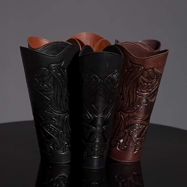 Men Wrist Cosplay Embossed Gauntlet Bracer Gauntlet Cosplay Industrial ...