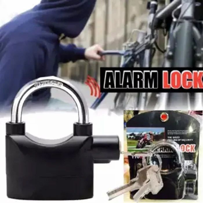 Heavy Duty Motorcycle Alarm System Rotor Disc Lock Alarm Lock Anti ...