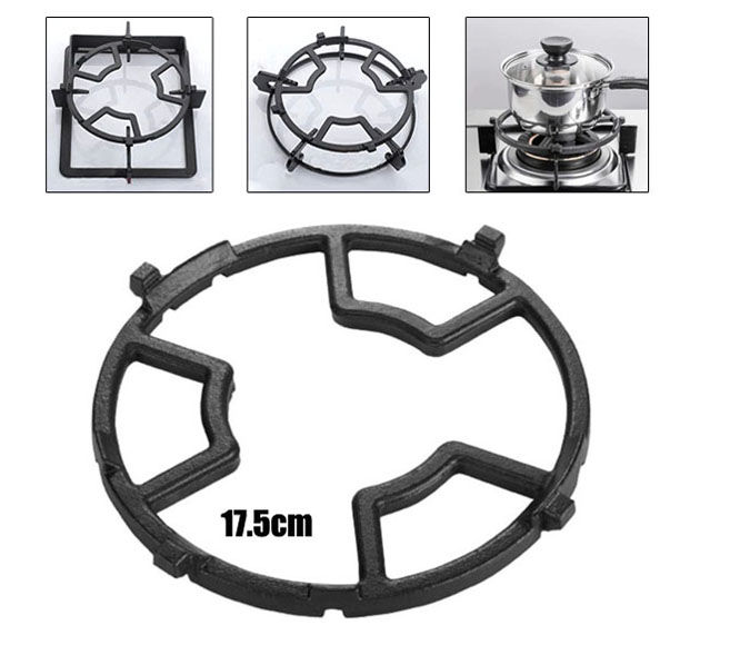 METALSTOVEPOTSTAND004 - New 17.5cm Metal Stove Pot Ring Multipurpose ...
