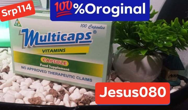Multivitamins (Multicaps) 100pcs capsules - FDA Reg # FR4000007122288 | Lazada PH