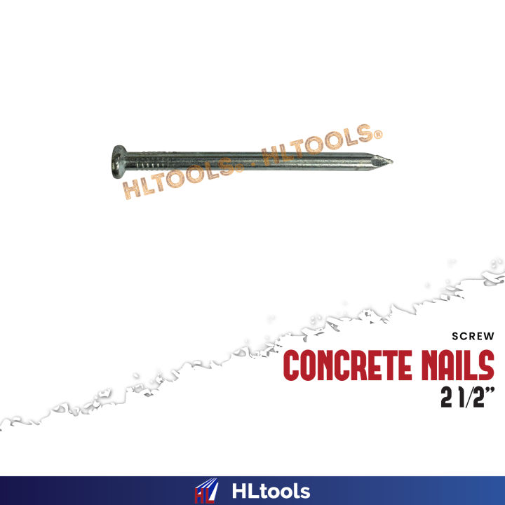 CONCRETE NAILS / PAKU SIMEN 2 1/2" | Lazada