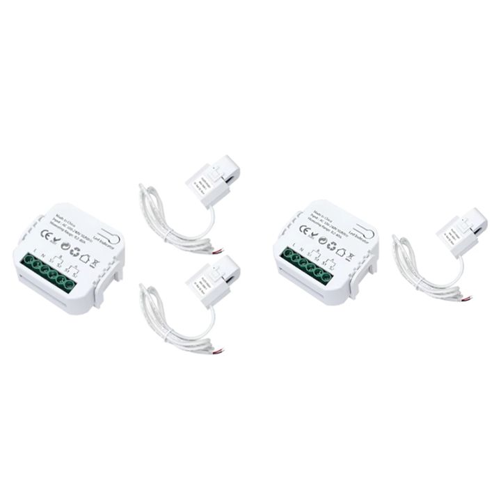 Tuya Smart Life ZigBee Energy Meter Bidirectional with Clamp CT App ...