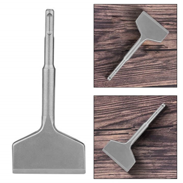 YFTOOLS Curved Tile Chisel with Hexagonal SDS Handle for Wall and Floor ...