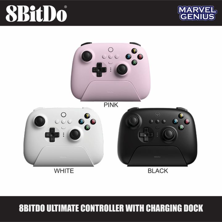 8BitDo Ultimate C 2.4G USB Bluetooth WIRELESS Controller WITH Charging ...