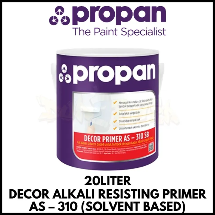 Cat Dasar Alkali ResistIng Primer Propan Decor AS-310 Pail 20Liter ...