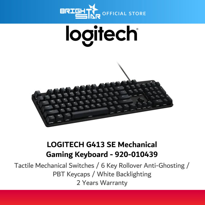 LOGITECH G413 SE Mechanical Gaming Keyboard - 920-010439 | Lazada