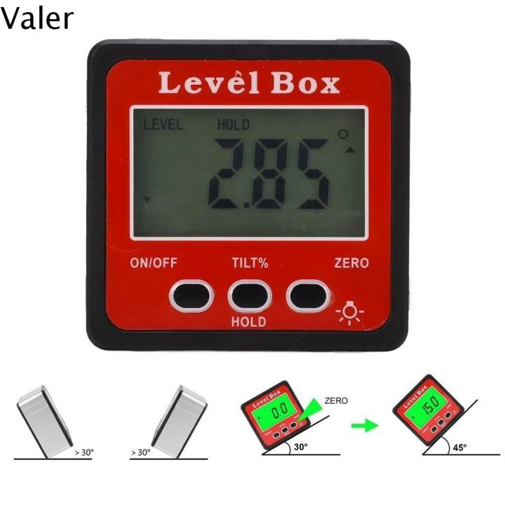 VALER Electronic Digital Angle Dipmeter Gradient Measuring Level Meter ...
