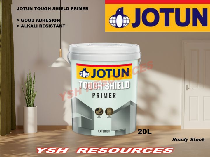 JOTUN - 20L Tough Shield Primer / Exterior Wall Sealer / Cat Undercoat ...