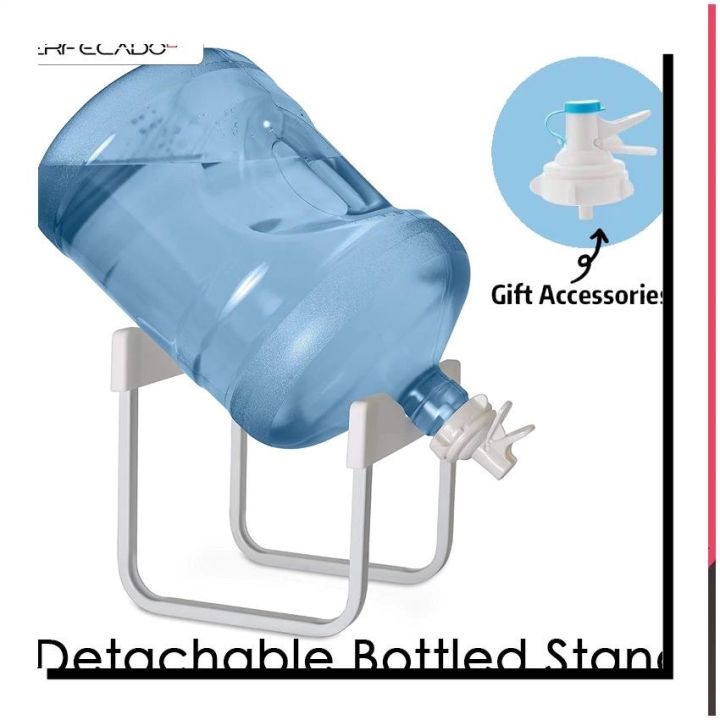 Detachable Bracket Bottled Water Dispenser Drinking Bucket Gallon Stand ...