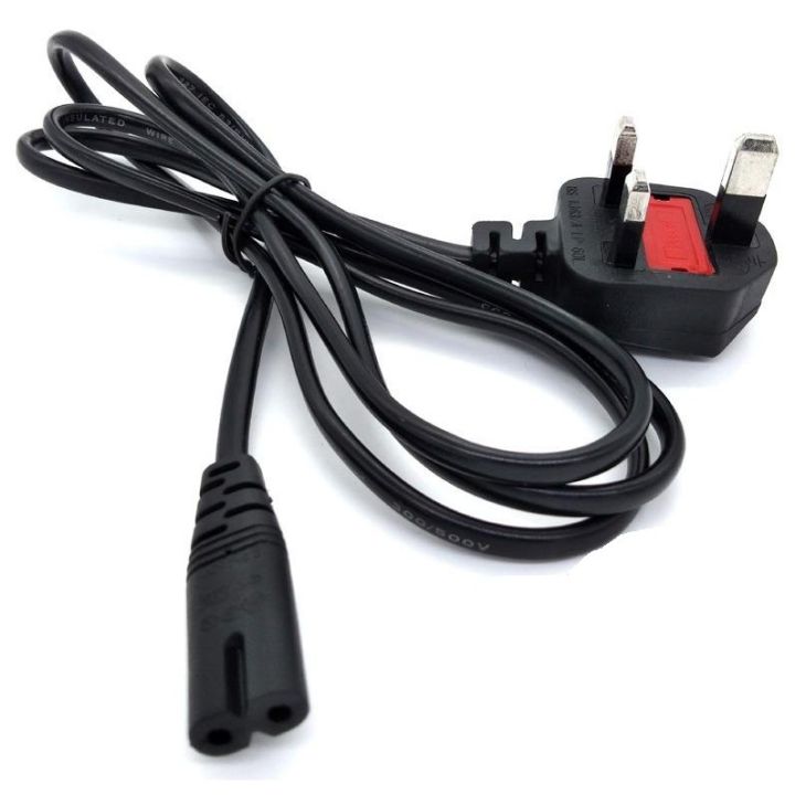 UK Power Cord AC Power Adapter Cable 2 Pin with Fuse For PS4 , PS3 ...