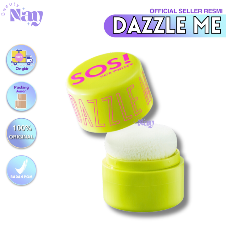 Dazzle Me SOS Powder Oil Control Rambut Lepek Matte Mattifying ...