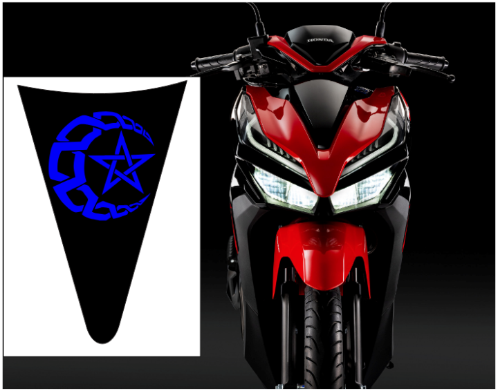 honda click front pannel sticker | Lazada PH
