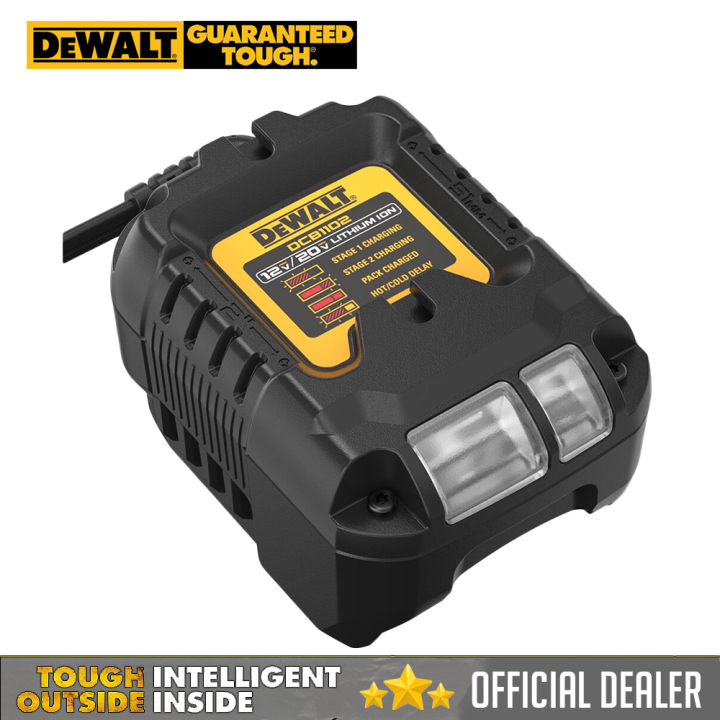 DeWalt DCB1102 12V/20V (2.0Ah) XR Li-Ion Compact Charger ( CHARGER ONLY ...