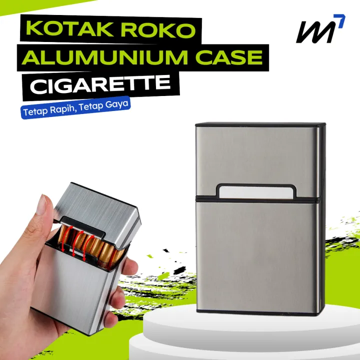 COD KOTAK ROKOK ELEKTRIK KEREN ISI 20 BATANG BAHAN ALUMINIUM KOTAK ...
